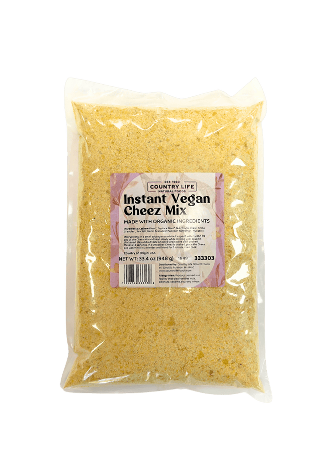 Cheez Mix, Vegan, Instant | Country Life Natural Foods