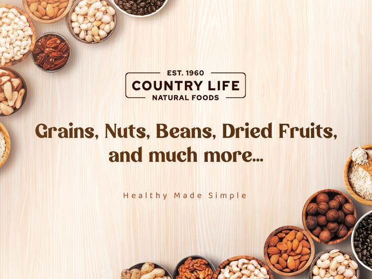 Country Life Natural Foods - Plant-Based Bulk Food at Great Prices