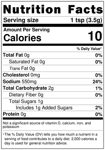 Chicken seasoning without the 🐔