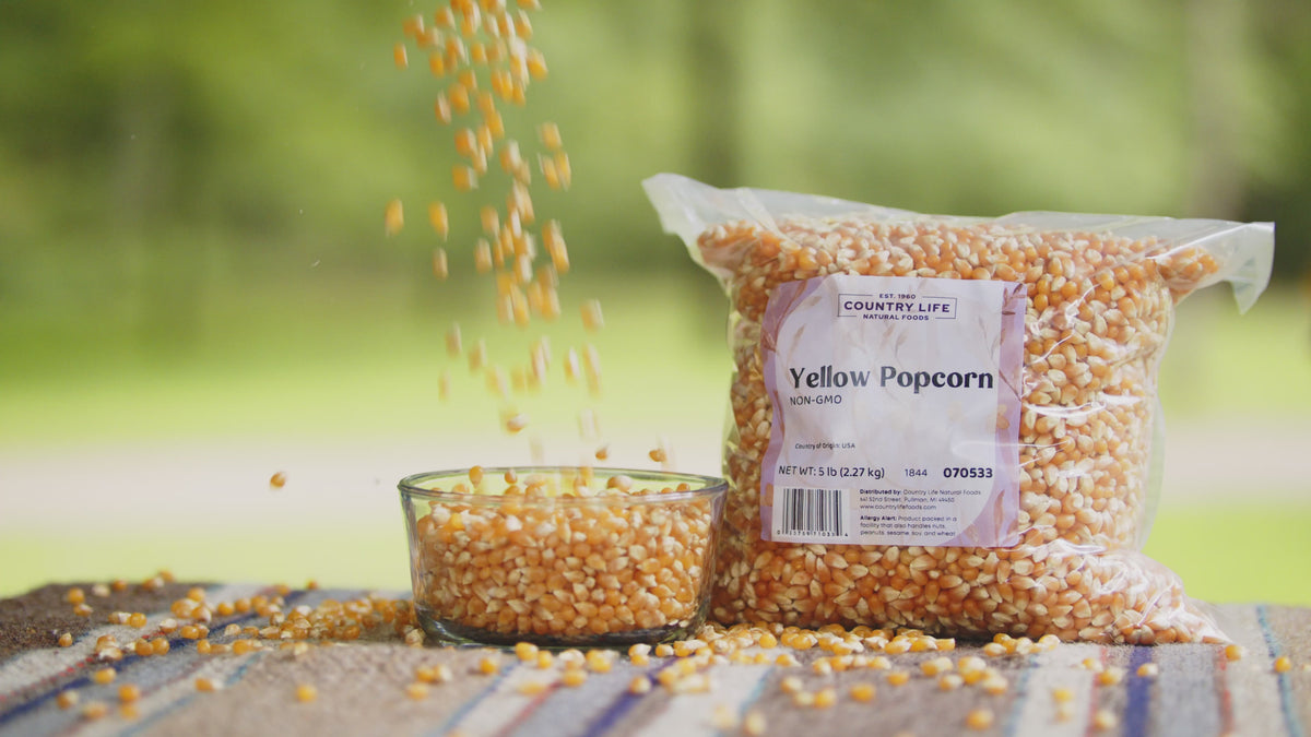 Popcorn, Yellow | Country Life Natural Foods