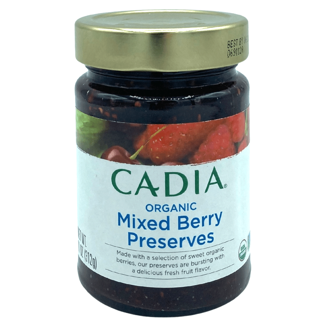 Mixed Berry Preserves, Organic, Cadia | Country Life Natural Foods