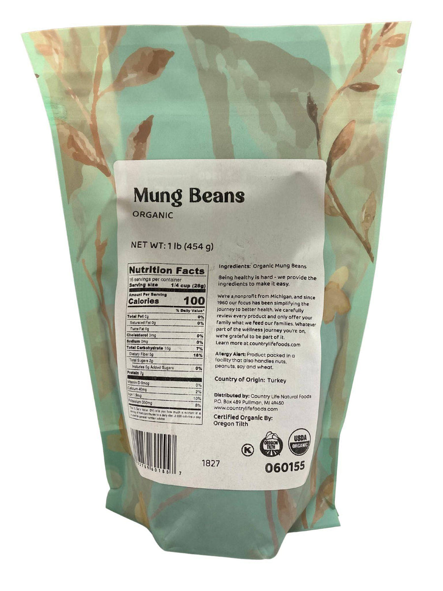 Mung Beans, Organic | Country Life Natural Foods