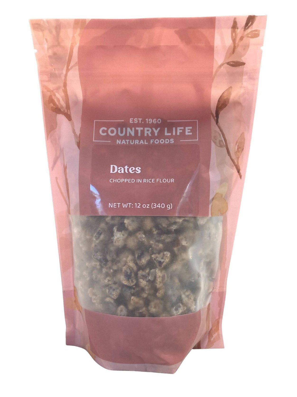 Dates, Chopped, Rice Flour | Country Life Natural Foods