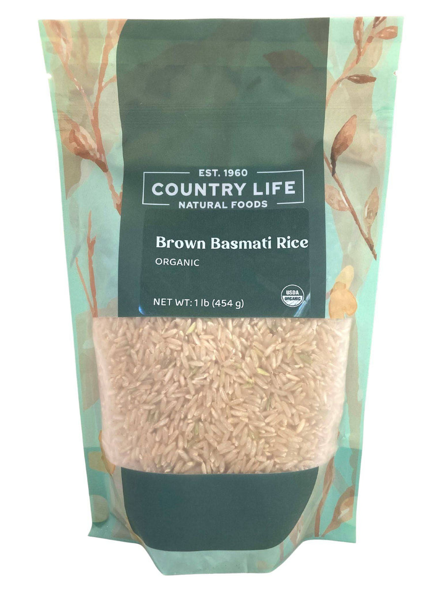Basmati Rice, Brown, Organic | Country Life Natural Foods
