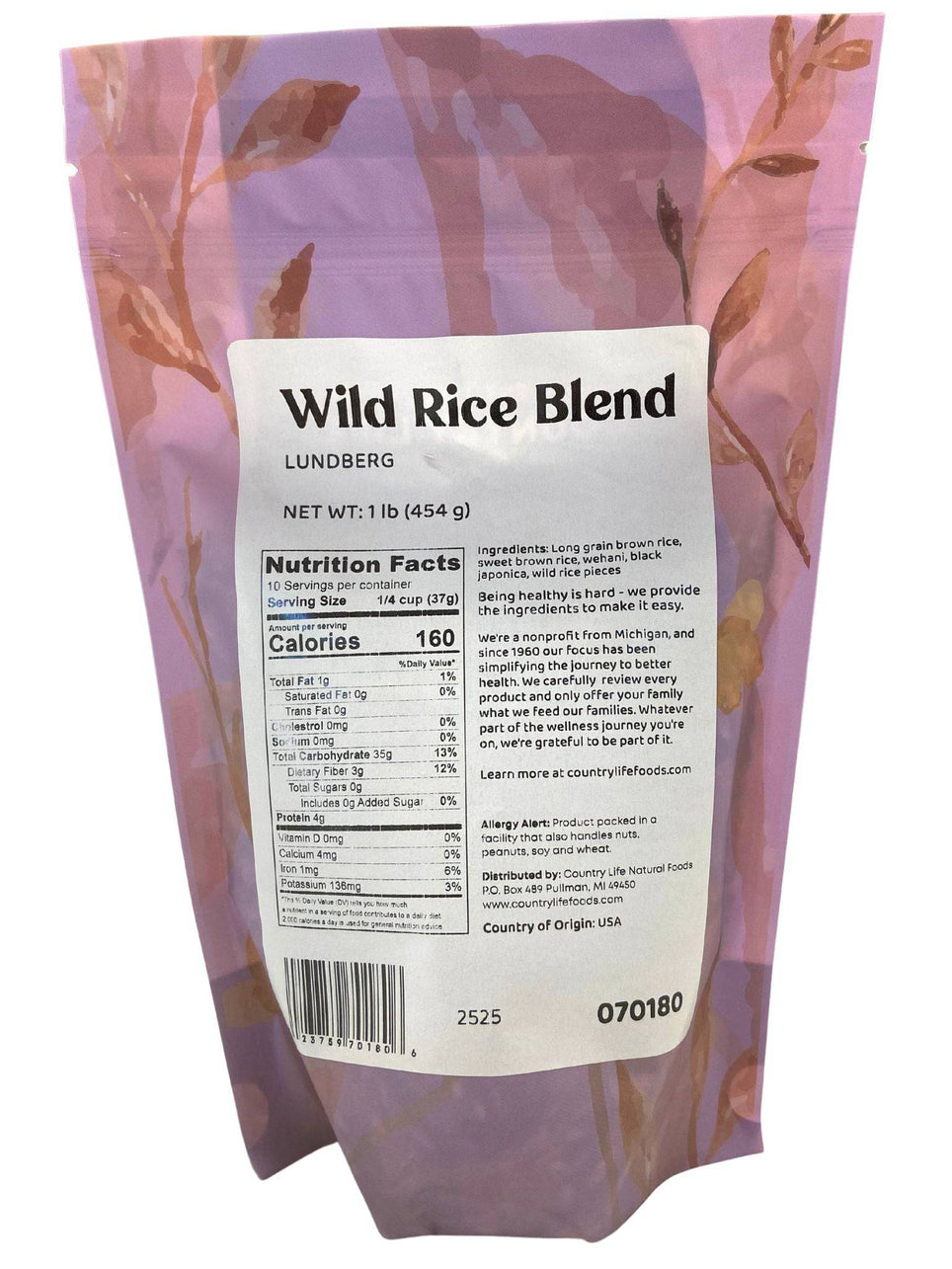 Wild Rice Blend, Lundberg | Country Life Natural Foods